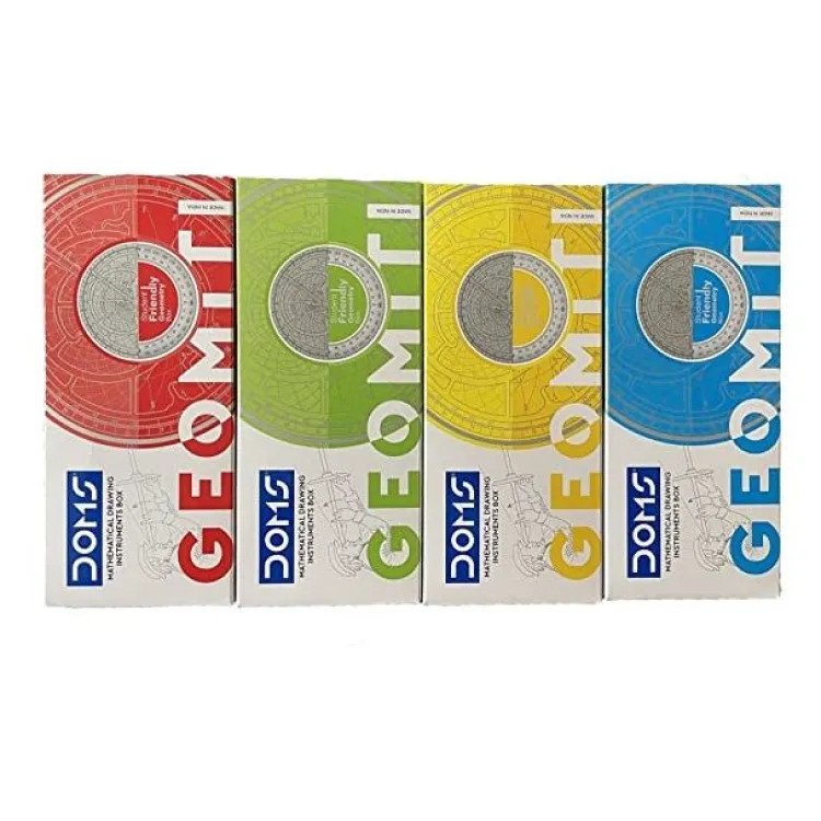 Doms Geomiti Mathematical Drawing Instrument - Red